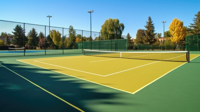 Green Tennis Court Images – Browse 142,691 Stock Photos, Vectors, and ...