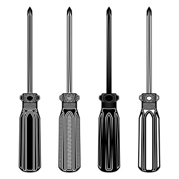 star screwdriver drawing