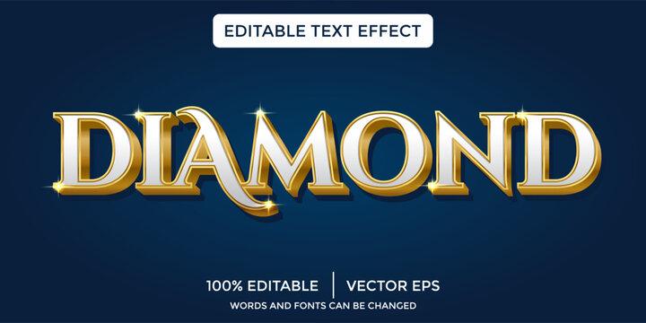 「Diamond Text Effect」の写真素材 | 7,185件の無料イラスト画像 | Adobe Stock