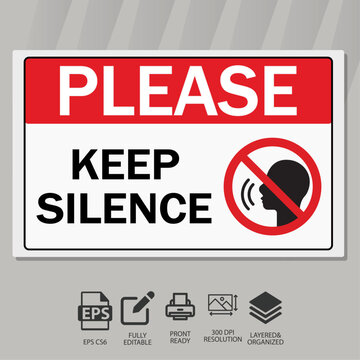 Quiet Please Sign Images – Browse 6,544 Stock Photos, Vectors, and ...