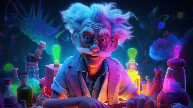 Mad Scientist Wallpaper