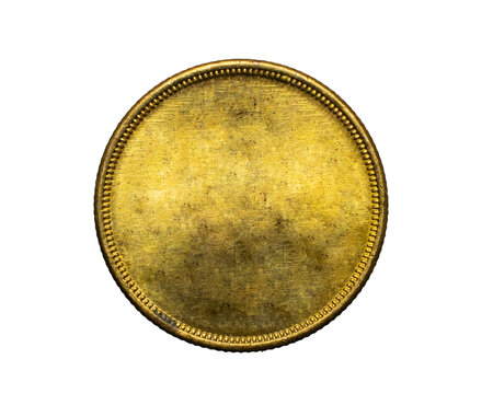 Blank Gold Coin Png