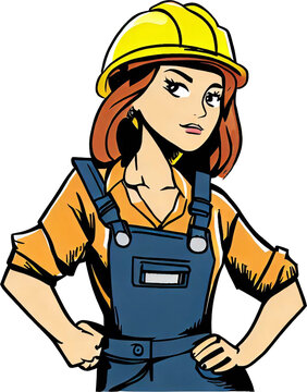 Female Construction Worker Cartoon Images – Browse 6,707 Stock Photos ...