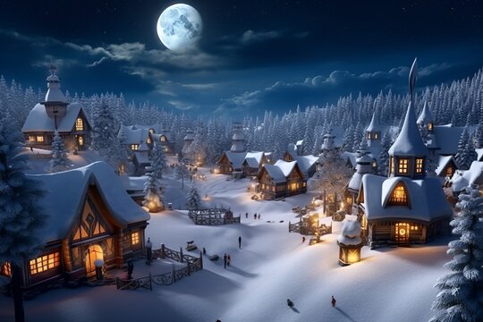 Village Night Scenes Images – Browse 67,304 Stock Photos, Vectors, and ...