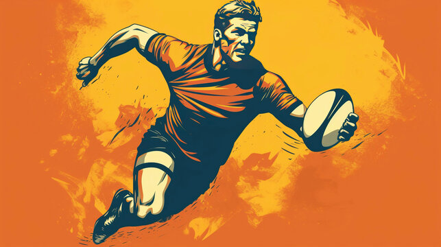 Rugbyman Images – Browse 686 Stock Photos, Vectors, and Video | Adobe Stock