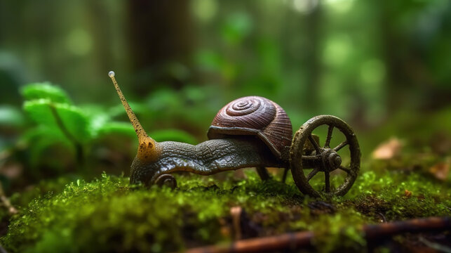 Snail Trail On Couch