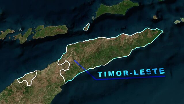 east timor google maps