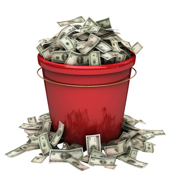 Bucket Of Cash