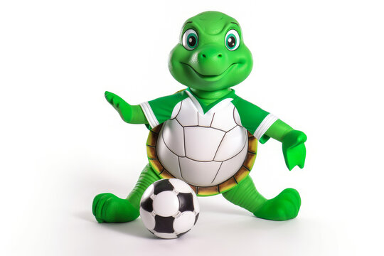 Turtle Kicks Ball