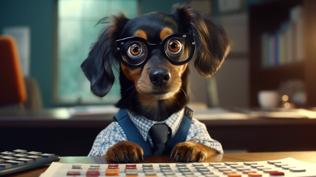 Dog Calculator Images – Browse 1,100 Stock Photos, Vectors, and Video ...