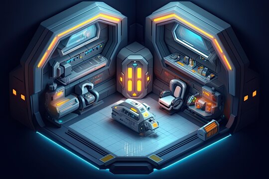 Isometric Spaceship Images – Browse 5,243 Stock Photos, Vectors, and ...
