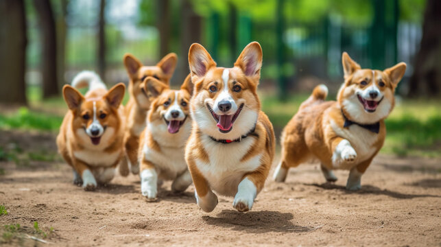 Corgi Running Pack