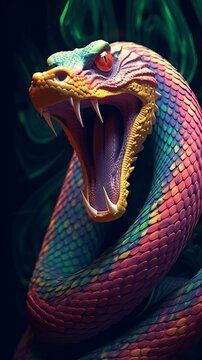 Snake Attack Wallpaper