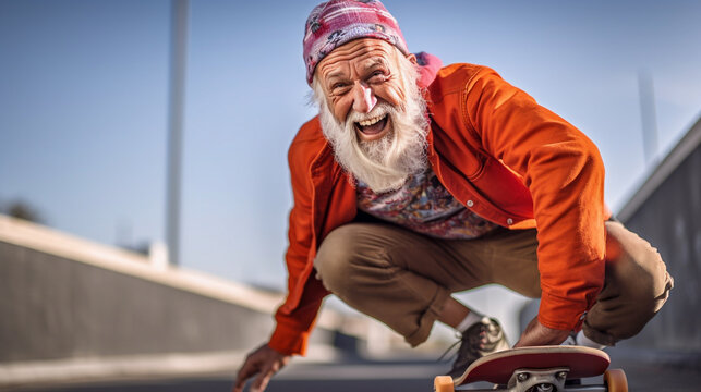 Old Man Skateboard Images – Browse 3,490 Stock Photos, Vectors, and ...