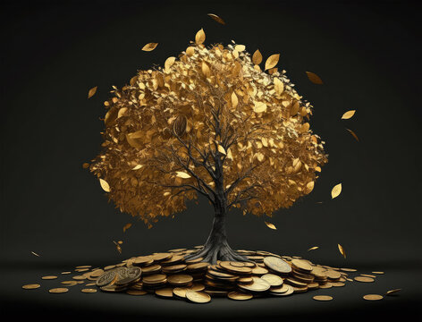 Gold Tree Images – Browse 1,518,850 Stock Photos, Vectors, and Video ...