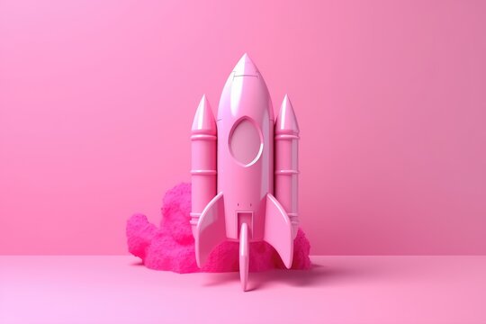 Pink Rocket Ship Images – Browse 9,124 Stock Photos, Vectors, and Video ...