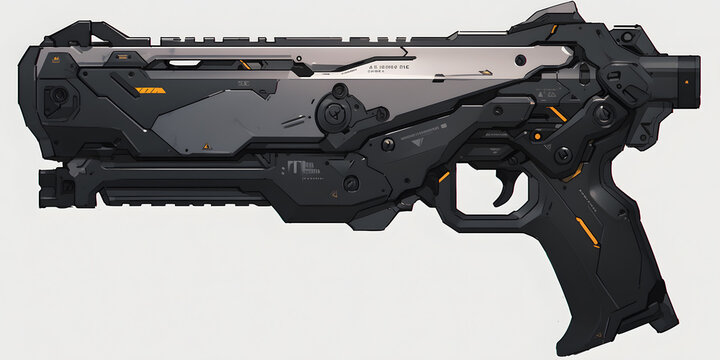 Futuristic Pistol