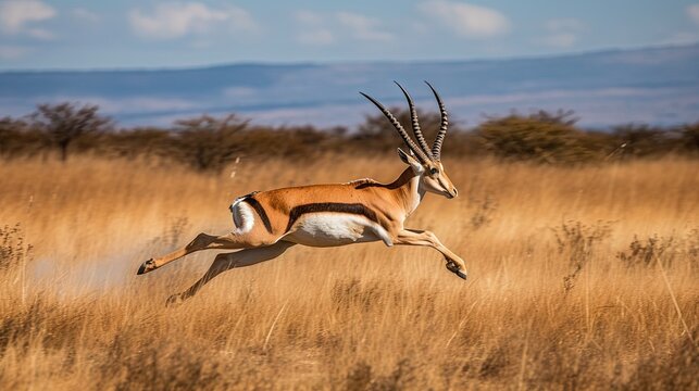 Gazelle Running Speed