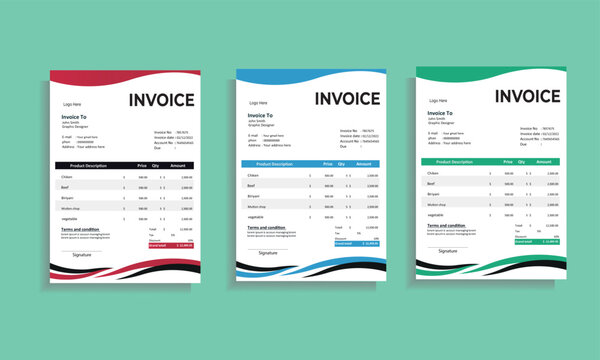 Simple Invoice Template Bilder – Durchsuchen 9,216 Archivfotos ...