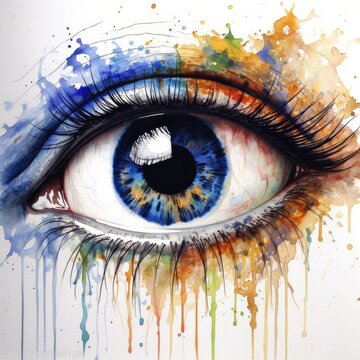 "Watercolor Eye" Images – Browse 98 Stock Photos, Vectors, and Video ...