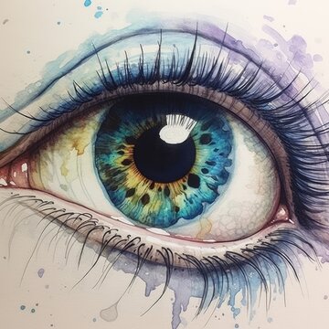 "Watercolor Eye" Images – Browse 98 Stock Photos, Vectors, and Video ...