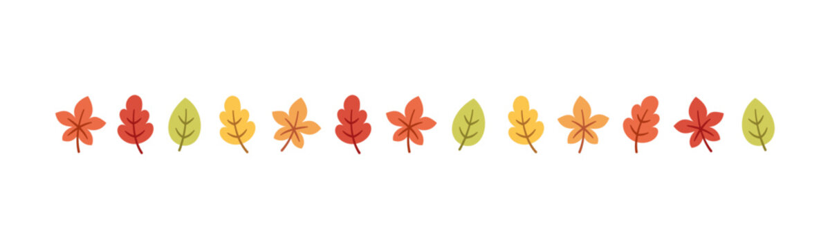 Fall Divider Clip Art