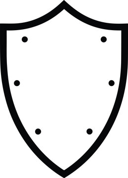 Medieval Shield Outline