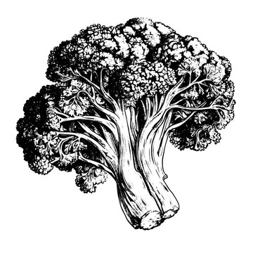 Broccoli Line Drawing Images – Browse 9,279 Stock Photos, Vectors, and ...