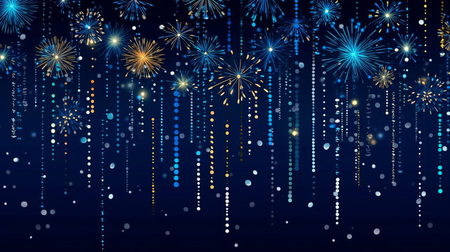Blue Fireworks Background Images – Browse 164,060 Stock Photos, Vectors ...