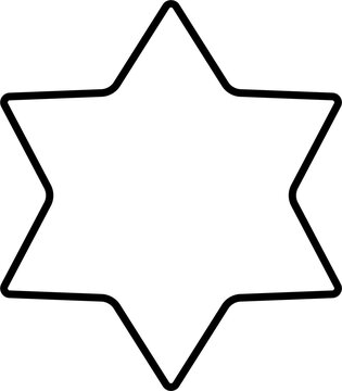 5 Point Star Outline