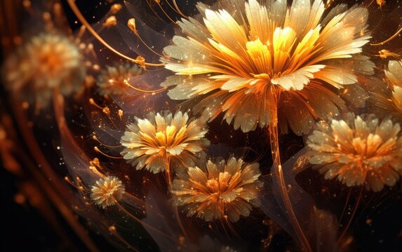 "Golden Flowers" Images – Browse 1,064 Stock Photos, Vectors, and Video ...