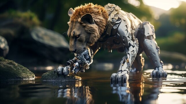 "Digital Lion" Images – Browse 43 Stock Photos, Vectors, and Video ...