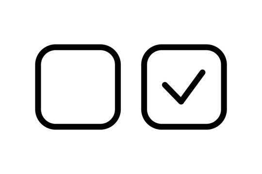 Unchecked Checkbox Icon Unchecked Checkbox Icon