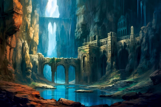Underground City Fantasy Images – Browse 1,955 Stock Photos, Vectors ...