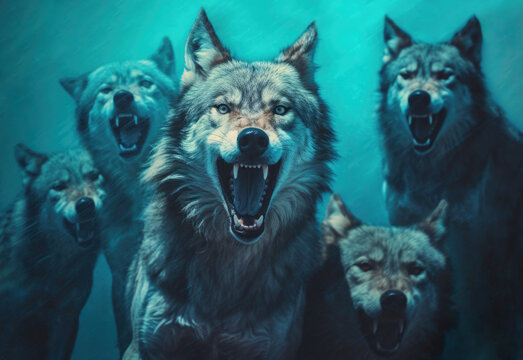 Angry Wolf Pack