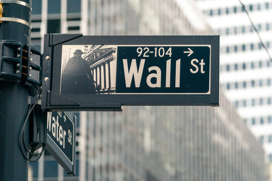 Wall Street Sign