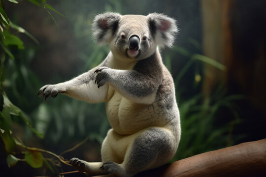 Funny Koala Bear
