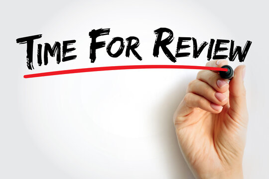 "Time For Review" Images – Browse 454 Stock Photos, Vectors, and Video ...
