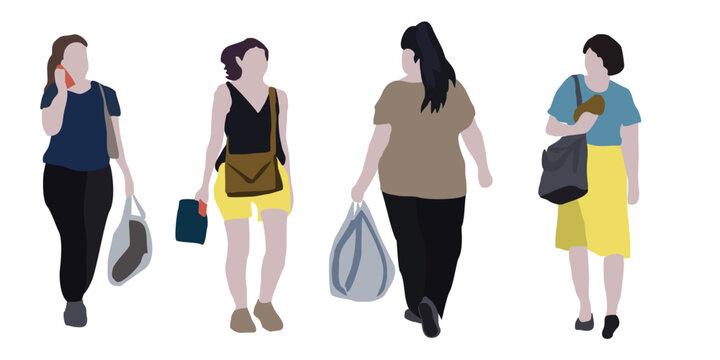 Entourage People Walking