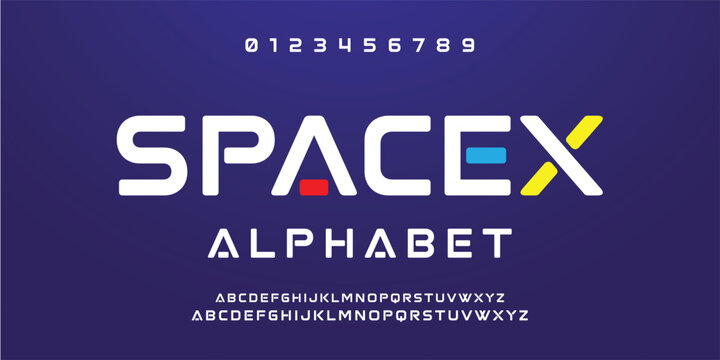 Spacex Letters Logo