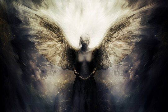 3d Sad Angel Wallpaper