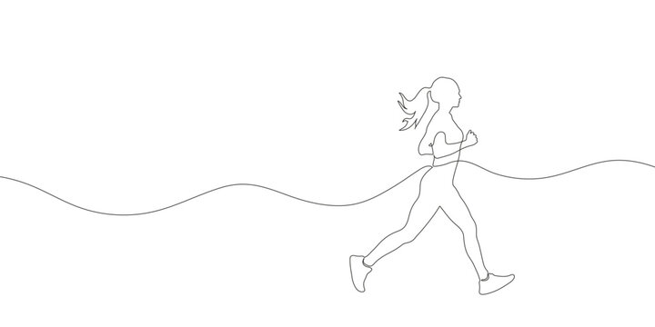 Line Drawing Of Runner Images – Browse 17,916 Stock Photos, Vectors ...