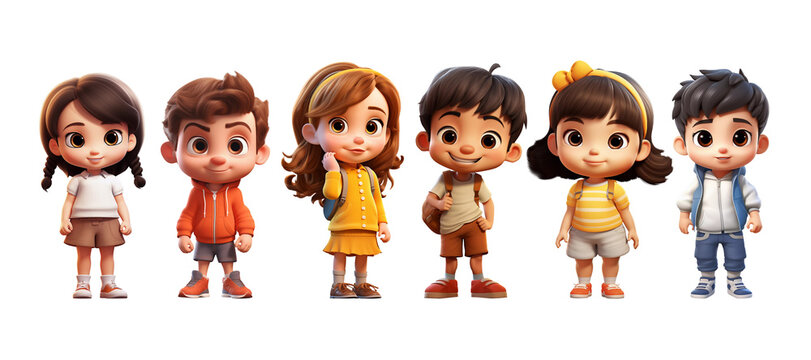 Cute kid cartoon store