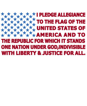 Pledge Of Allegiance Lyrics