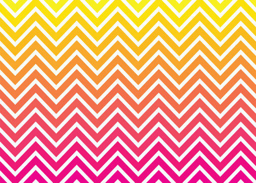 Pink Ombre Chevron Background