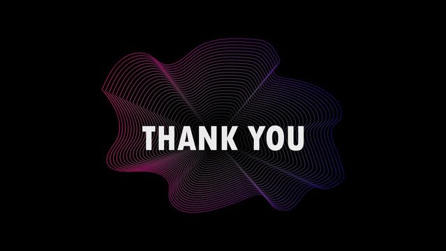 Thank You Moving Graphics