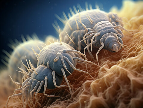 Dust Mite Electron Microscope