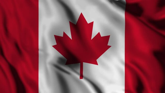 Canadian Flag Waving Gif