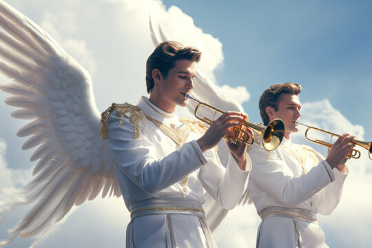 Trumpets In Heaven Images