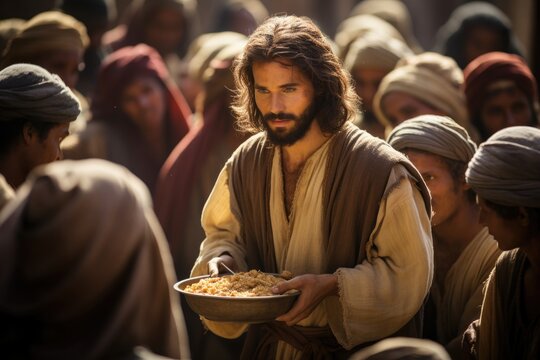 Jesus Feeding The 5000 Lds